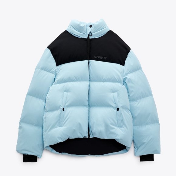 Zara | Jackets & Coats | Zara Ski Collection Down Puffer Coat Recco ...